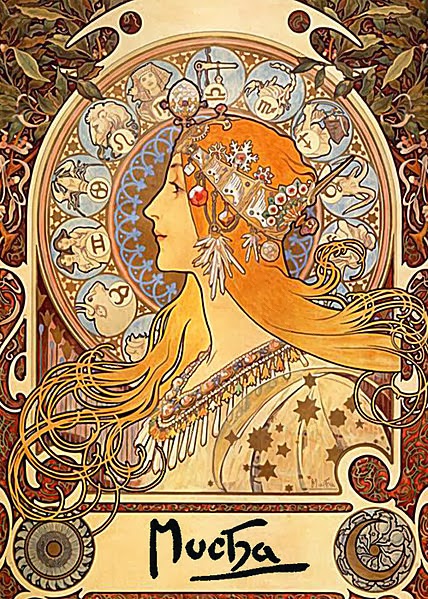 Life is art ('Ελληνες και Ξένοι ζωγράφοι): Alphonse Mucha -painter