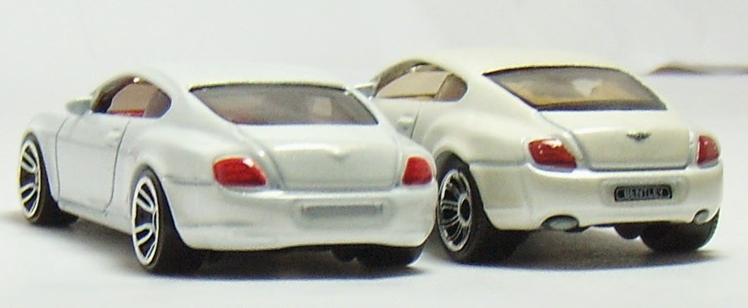 Hot Wheels Bentley Continental Supersports and Matchbox Bentley ...
