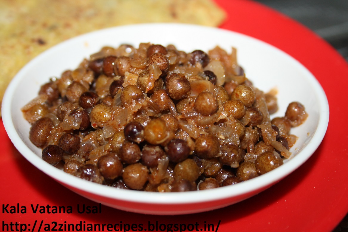 a2zindianrecipes: Kala Vatana Usal