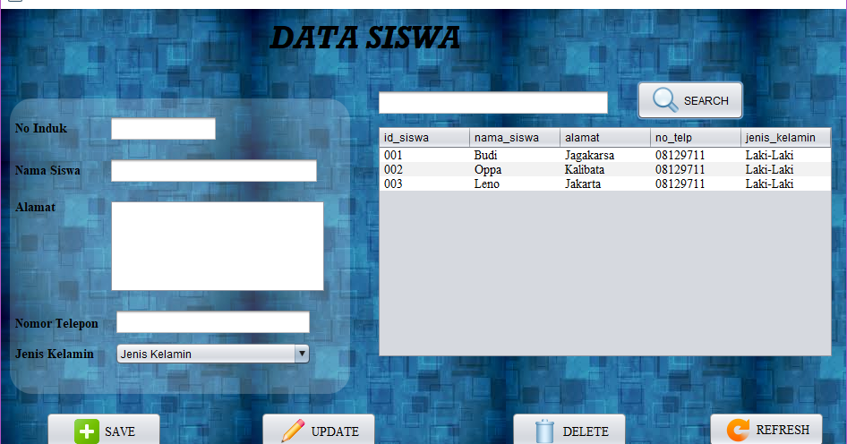 Download Contoh Program Nilai Siswa/Mahasiswa Menggunakan Java Netbeans ...