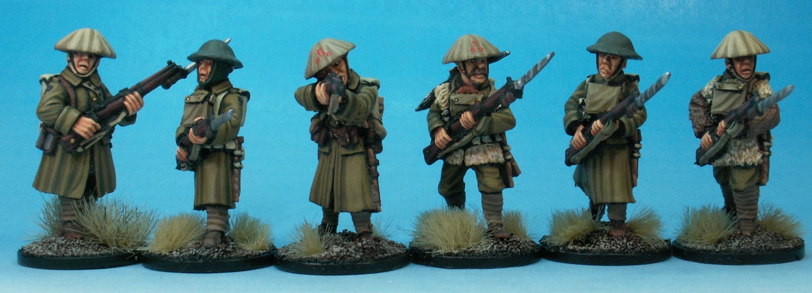 Over Open Sights: Great War Miniatures British Infantry in Cold Weather ...