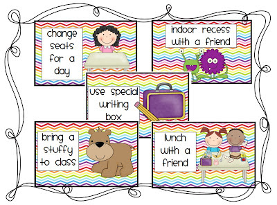 Teach With Laughter: Student Rewards Freebie