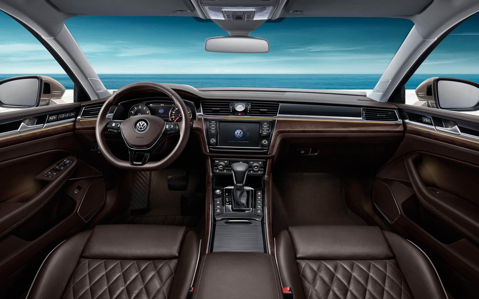 VW Phideon: sedã de luxo enfrenta BMW Série 5 e Classe E