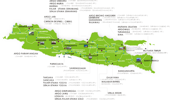 Peta Rel Kereta Api Di Indonesia | Jasa Cargo Murah Balikpapan