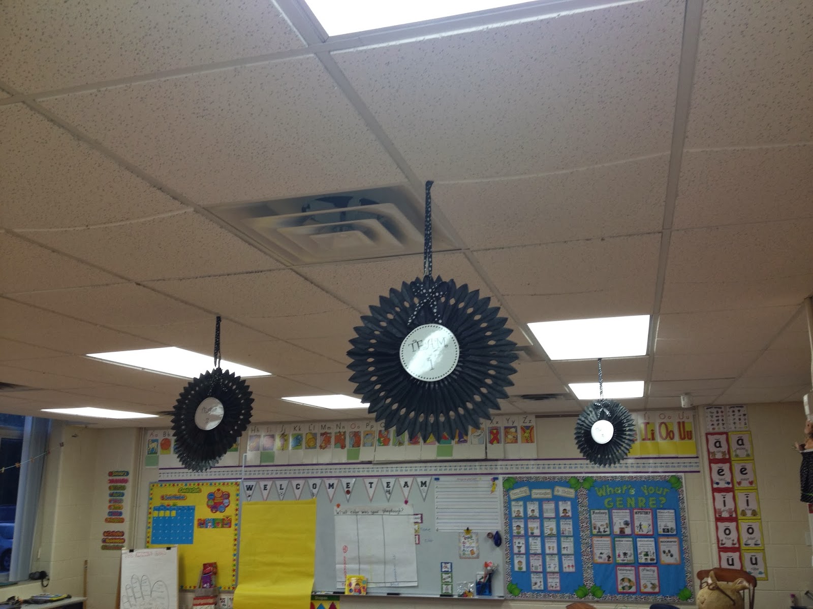 Kinder Swag: GO TEAM 109! ~ Classroom Reveal