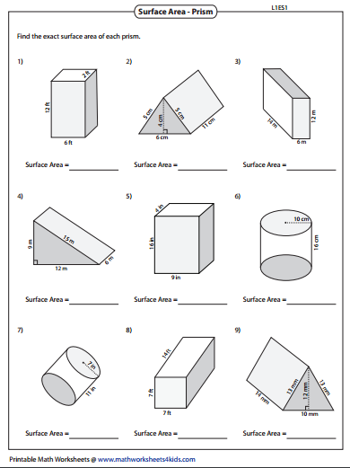 Mr. Pouliot's Classroom Blog: How to Find the Surface Area of a ...