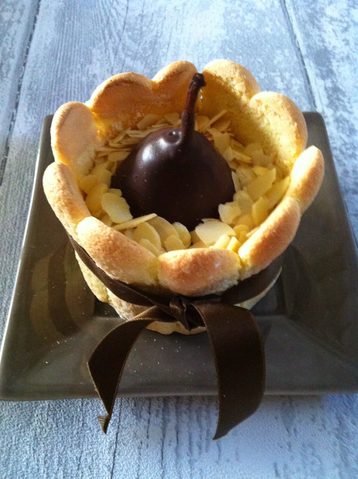 CHARLOTTE POIRE CHOCOLAT