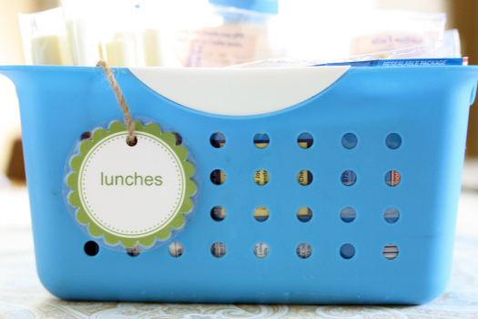 IHeart Organizing: Back to School Organizing: Packing Lunches