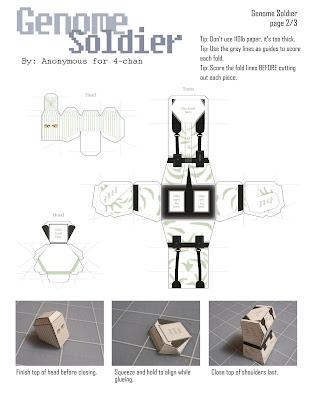 PaperCraft: Figuras de Metal Gear Solid