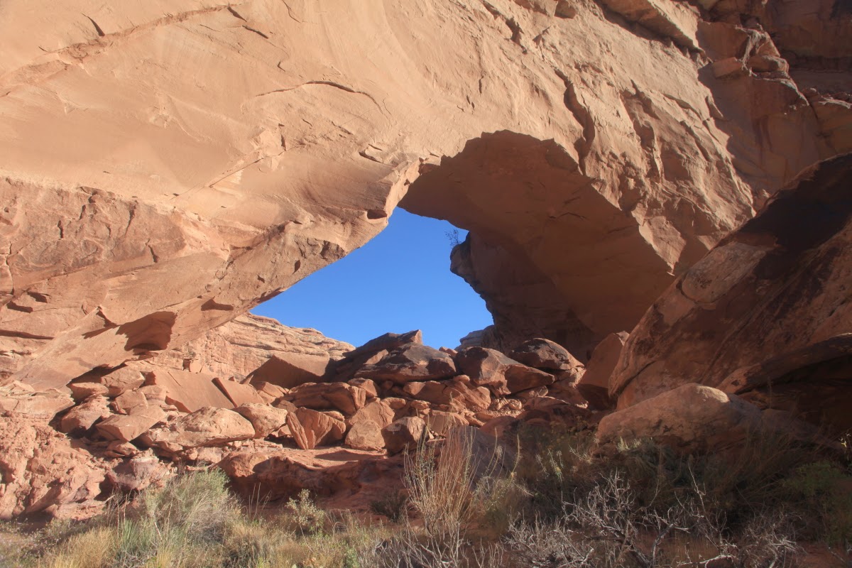 Earthly Musings - My Travel and Geology Blog: Hiking Into Grand Gulch ...