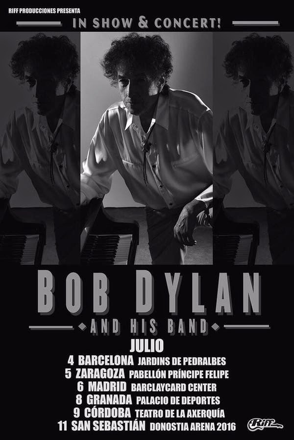 El Tea Party Dylaniano: Más fechas en la gira de Bob Dylan en España en ...