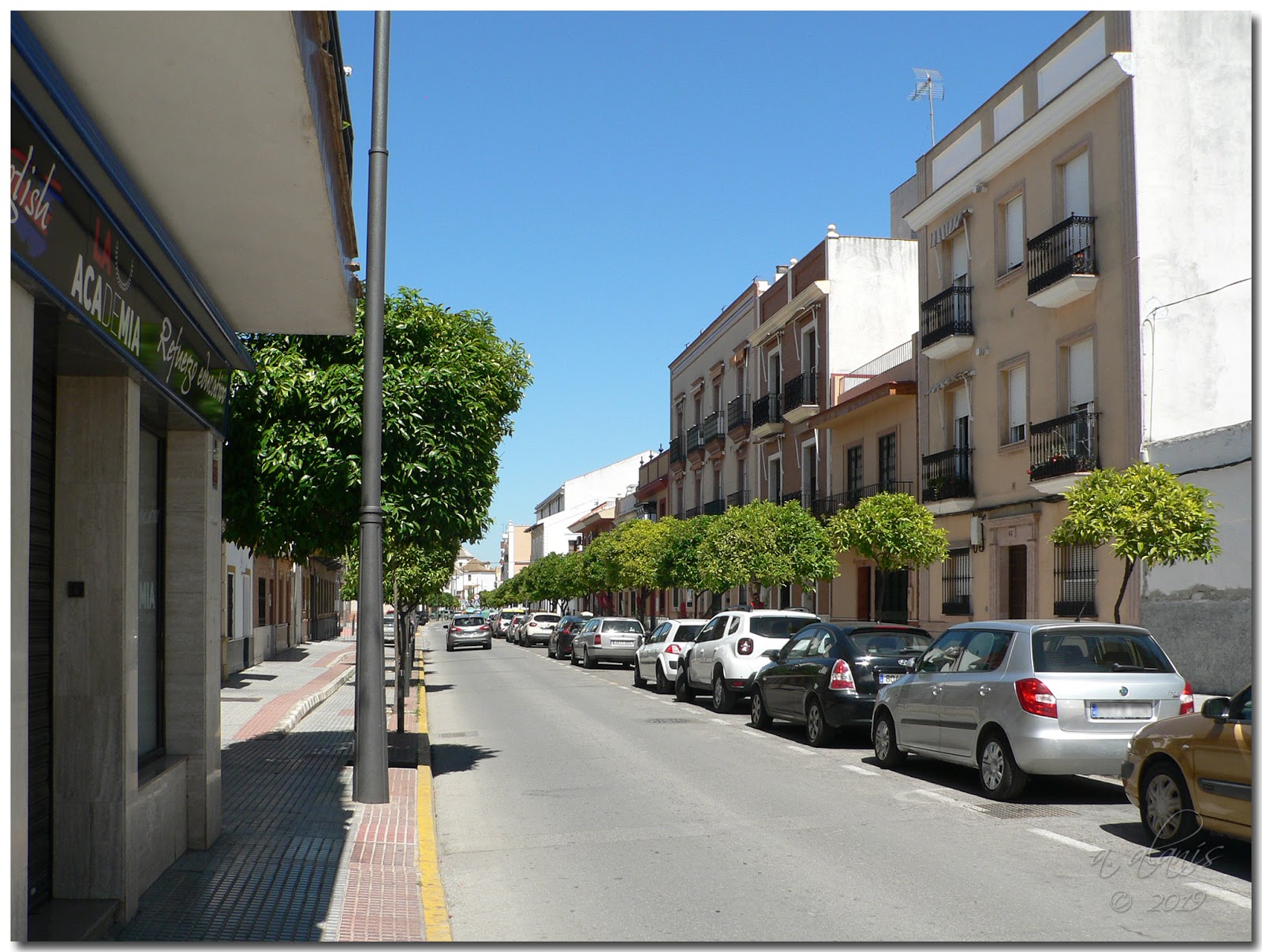 Dos Hermanas Ayer y Hoy.: Calle Real Utrera