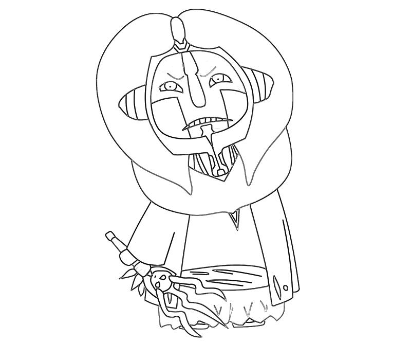 Mayuri Kurotsuchi Smirk | Mario