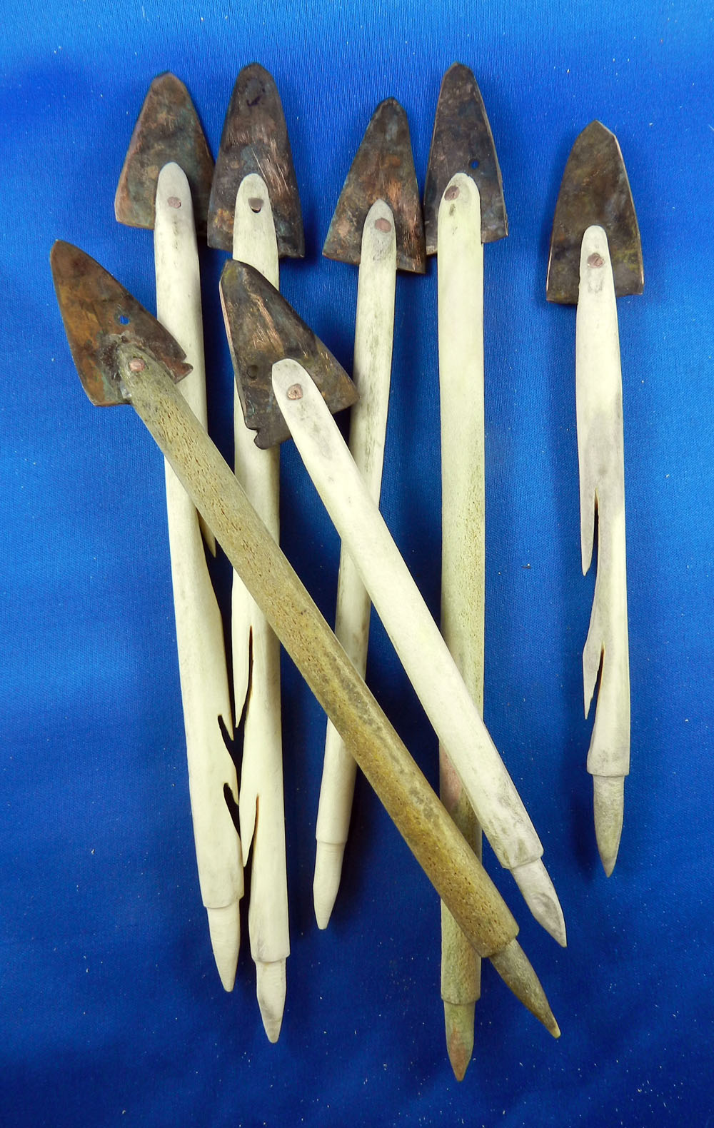 Elfshot: Copper Inuit Arrow Reproductions Almost Done