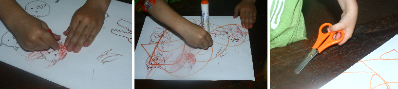 kreatiewe kleuter: Poppekas: Die Drie Klein Varkies