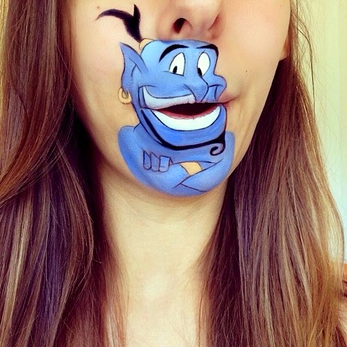 Turn Your Lips into Cartoon Characters- Cartoon Characters Lips Paint ...