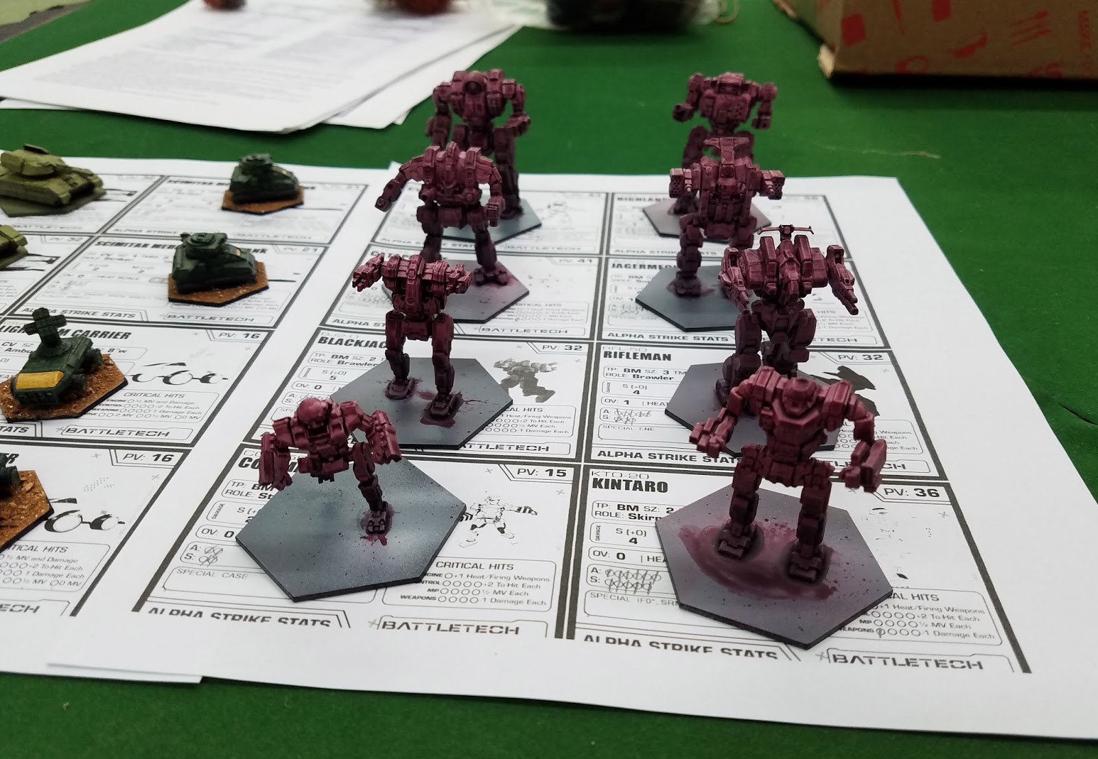 Broke Low: Battletech Alpha Strike - ruins throw down!
