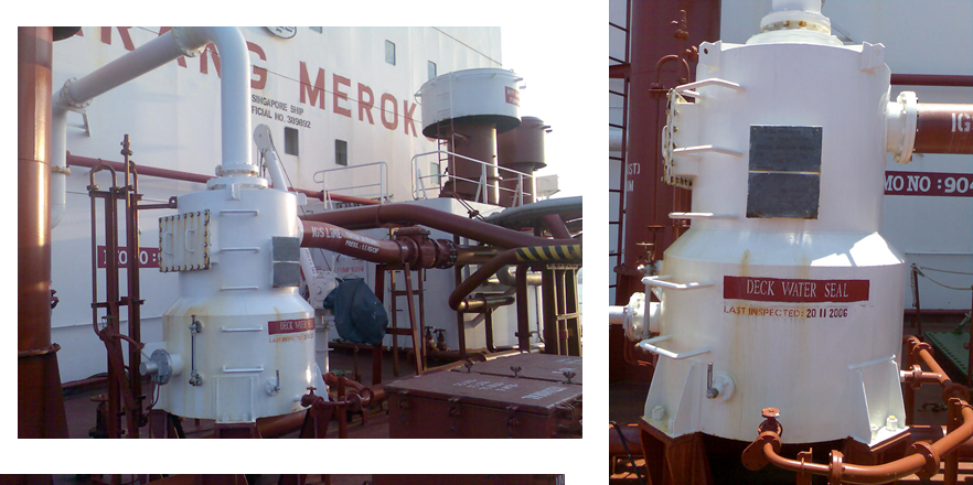 Komponen Inert Gas Genertor - Dimensi pelaut