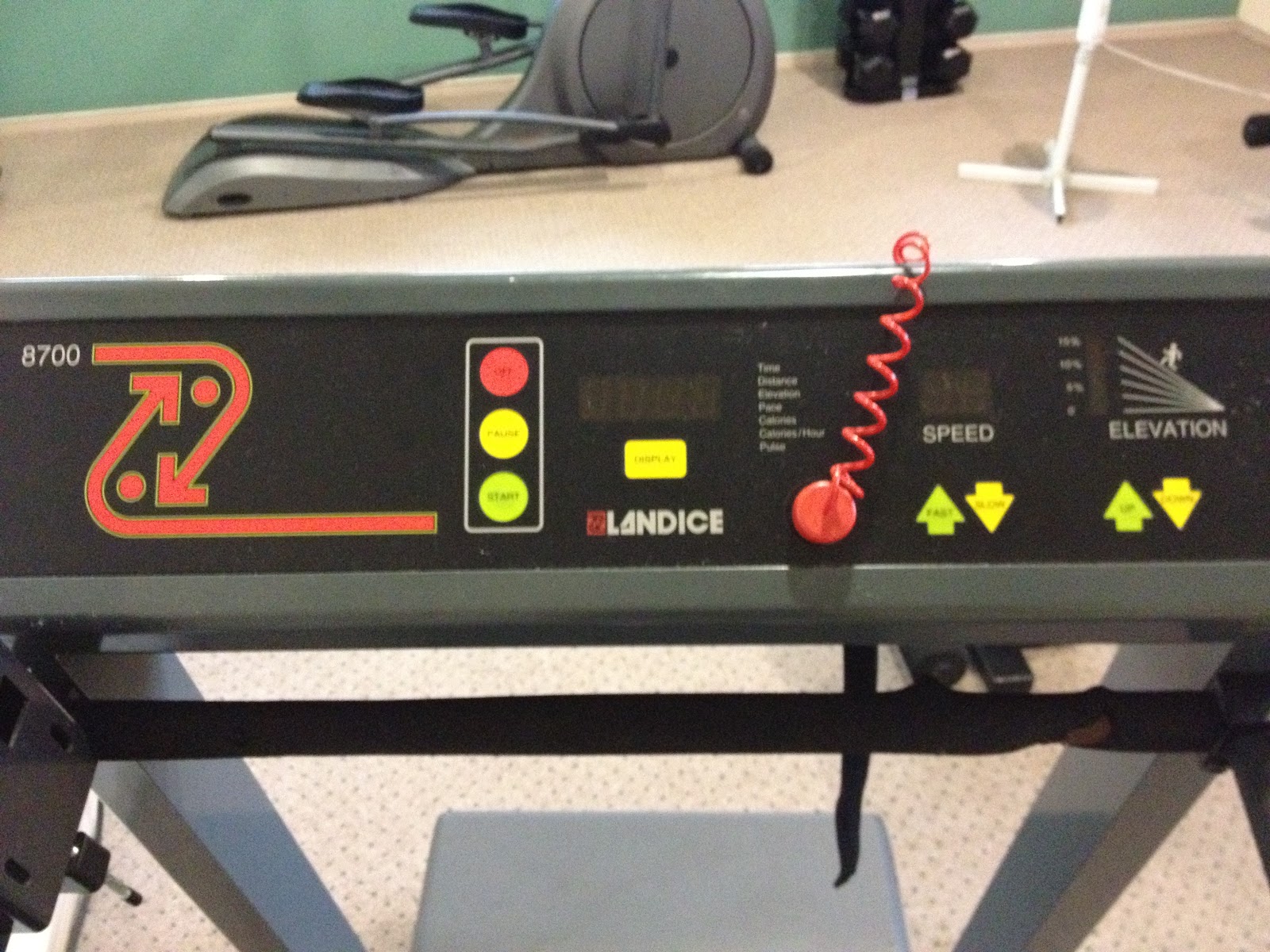 Running Joke: Treadmill time machine