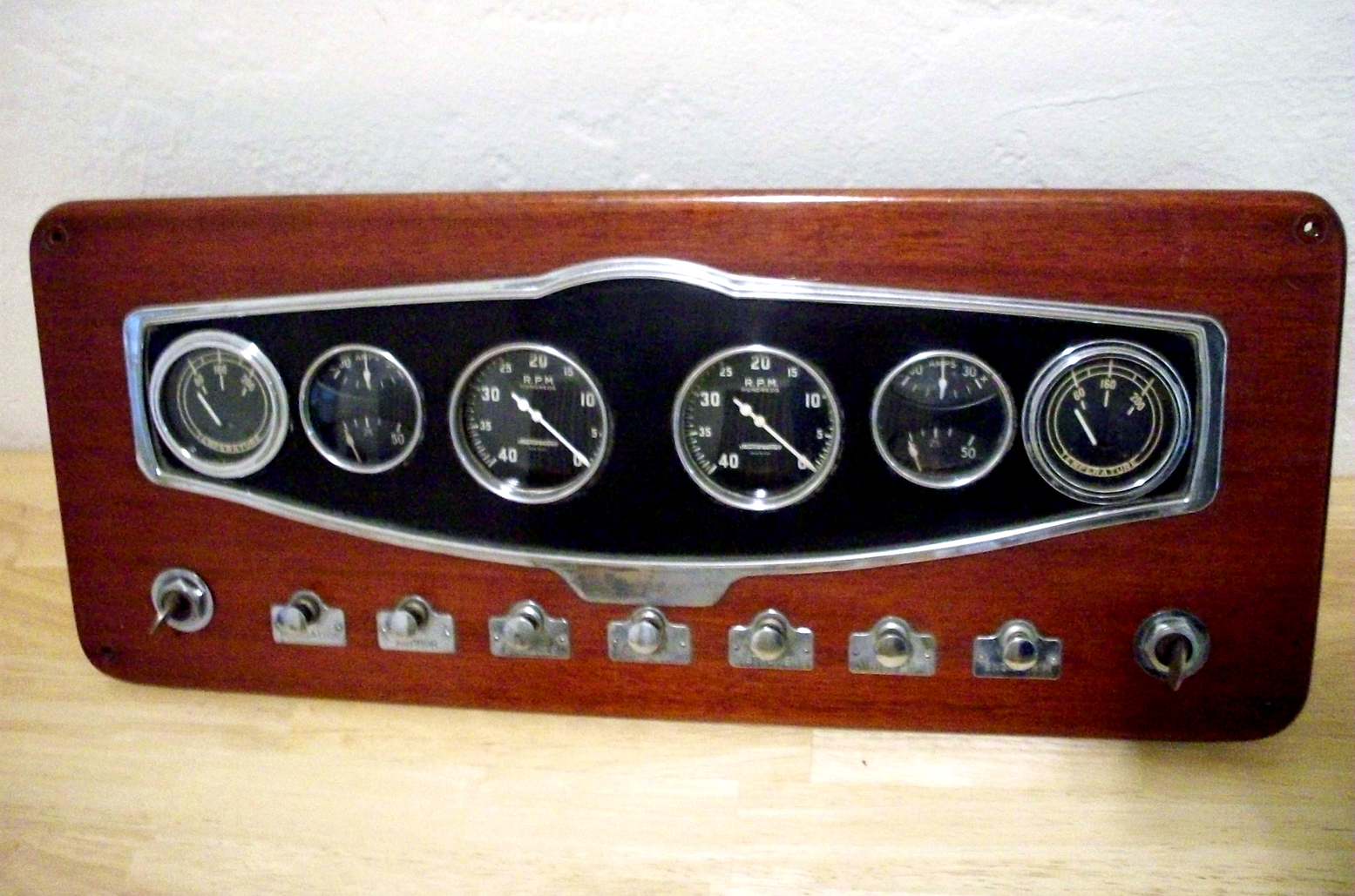 Deadly Curves: Stewart Warner Boat Gauge Panels