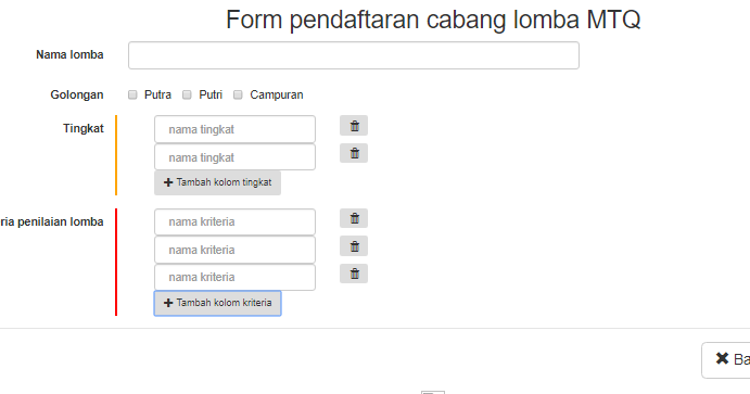Membuat Form Dinamis Menggunakan JQuery | arsipbertuah