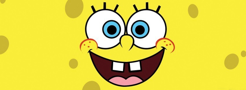 All Facebook cover images: Spongebob Face Facebook Cover