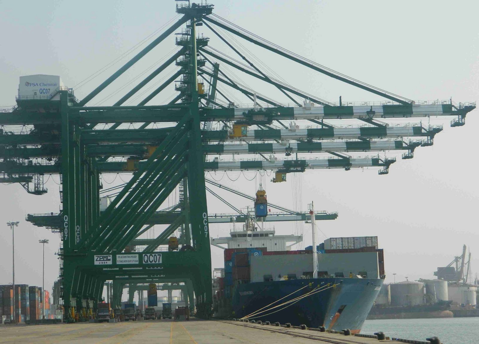 Saravanan's Blog: Double delight at Chennai International Terminals (CITPL)