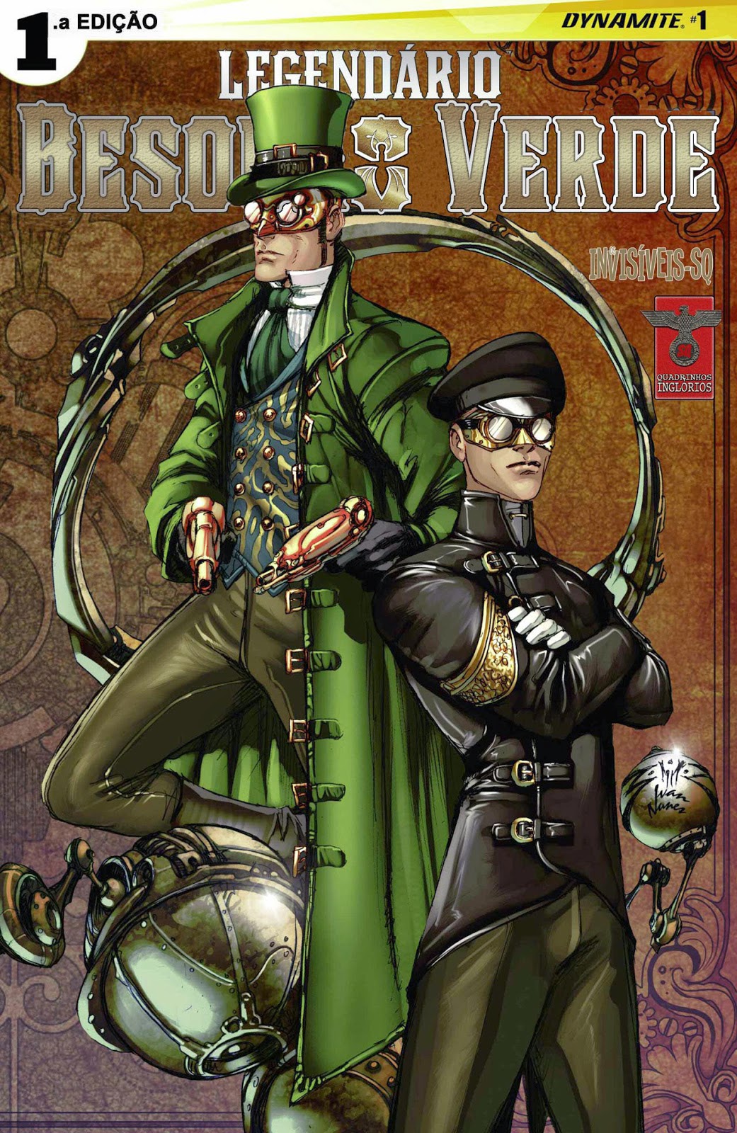 Quadrinhos Inglórios: Legendário - Besouro Verde#01