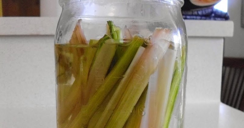 Pickled Swiss Chard Stems | Greens and Machines