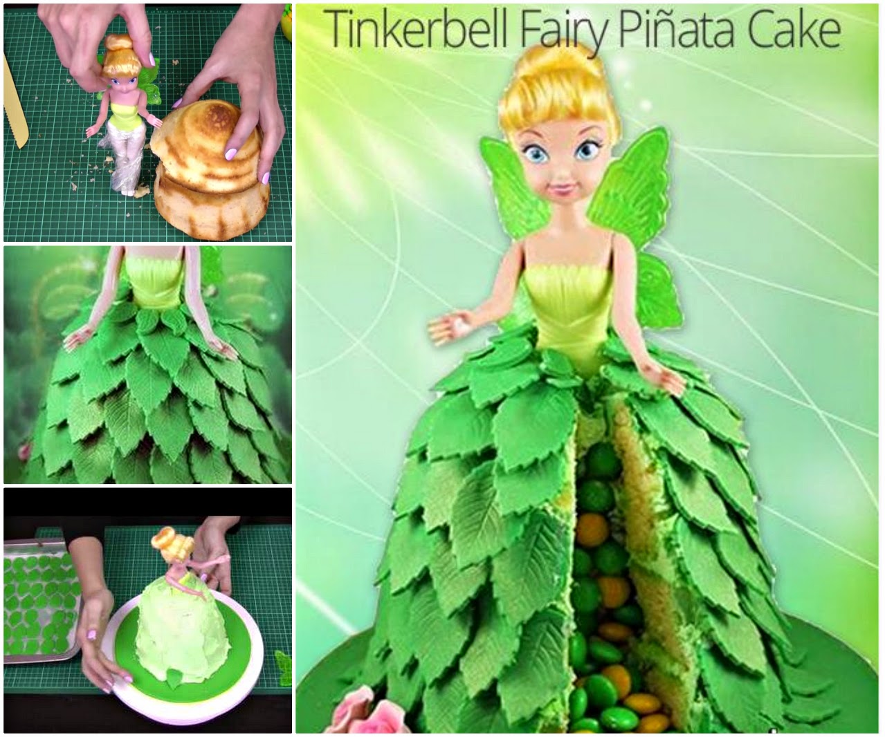 Ideas & Products: Tinkerbell Pinata Cake