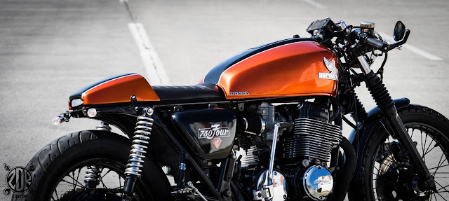 CB 750 Cafe Racer ZDR Custom Moto - RocketGarage - Cafe Racer Magazine