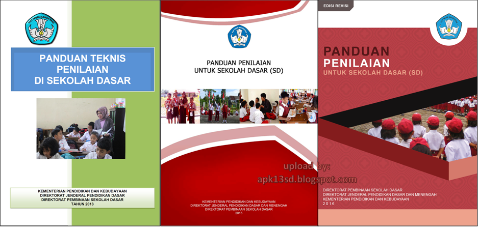 Buku Panduan Penilaian Kurikulum 2013 SD Revisi Terbaru