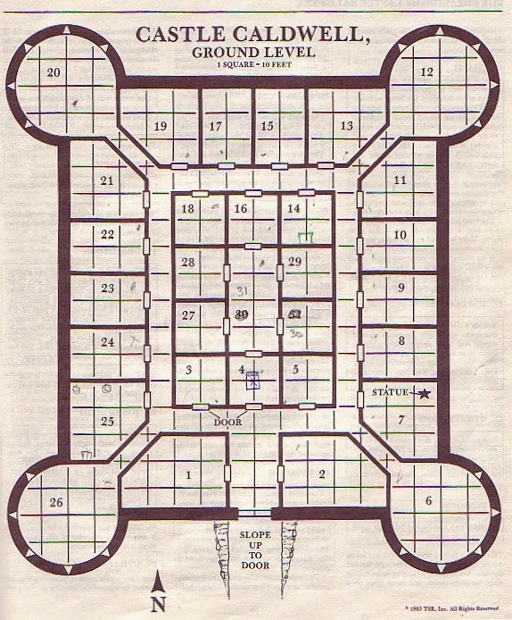 Dungeon of Signs: B9 - Castle Caldwell & Beyond - Review