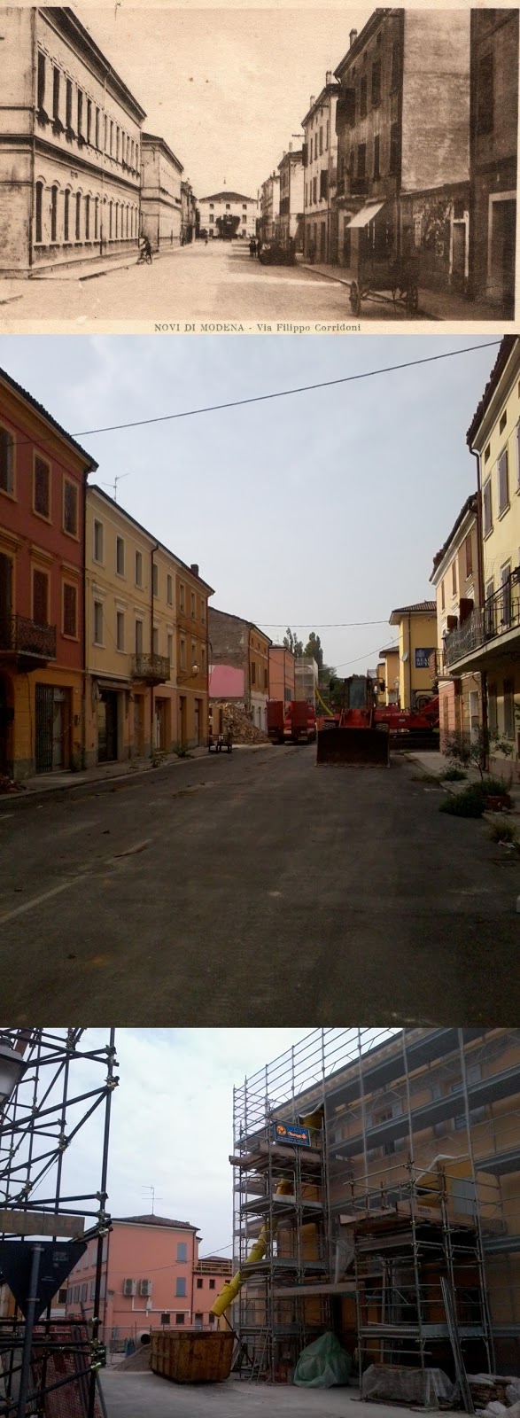 ...impressioni...espressioni...: Novi di Modena, un passato da ricostruire