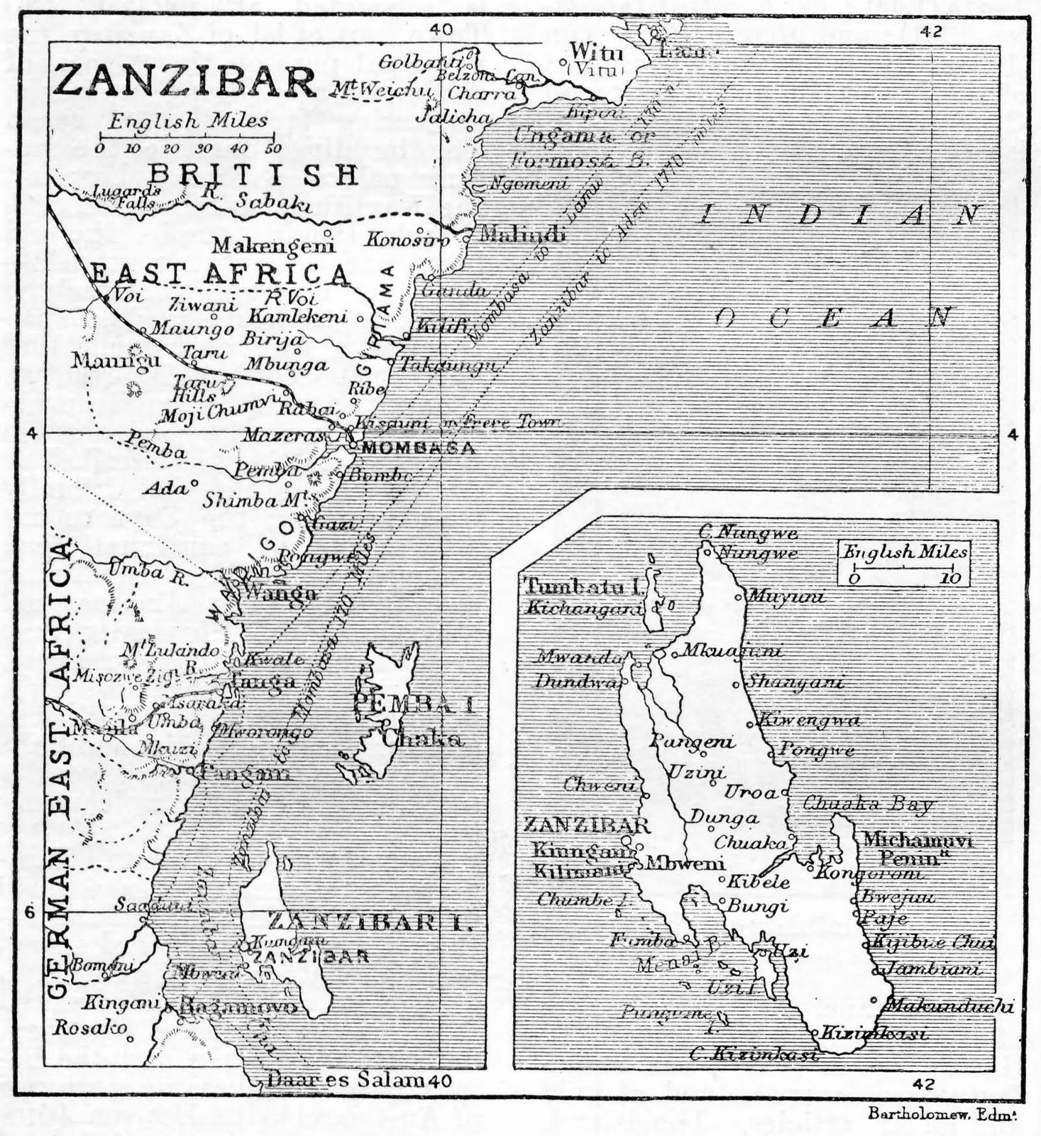 Sterling Numismática: ZANZIBAR
