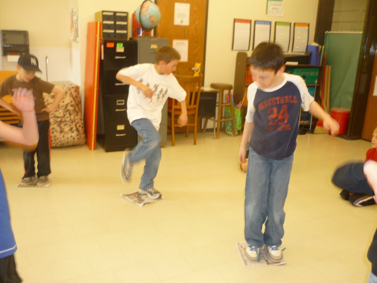Mrs. Mattson's Music Room: Newspaper Dance-Off