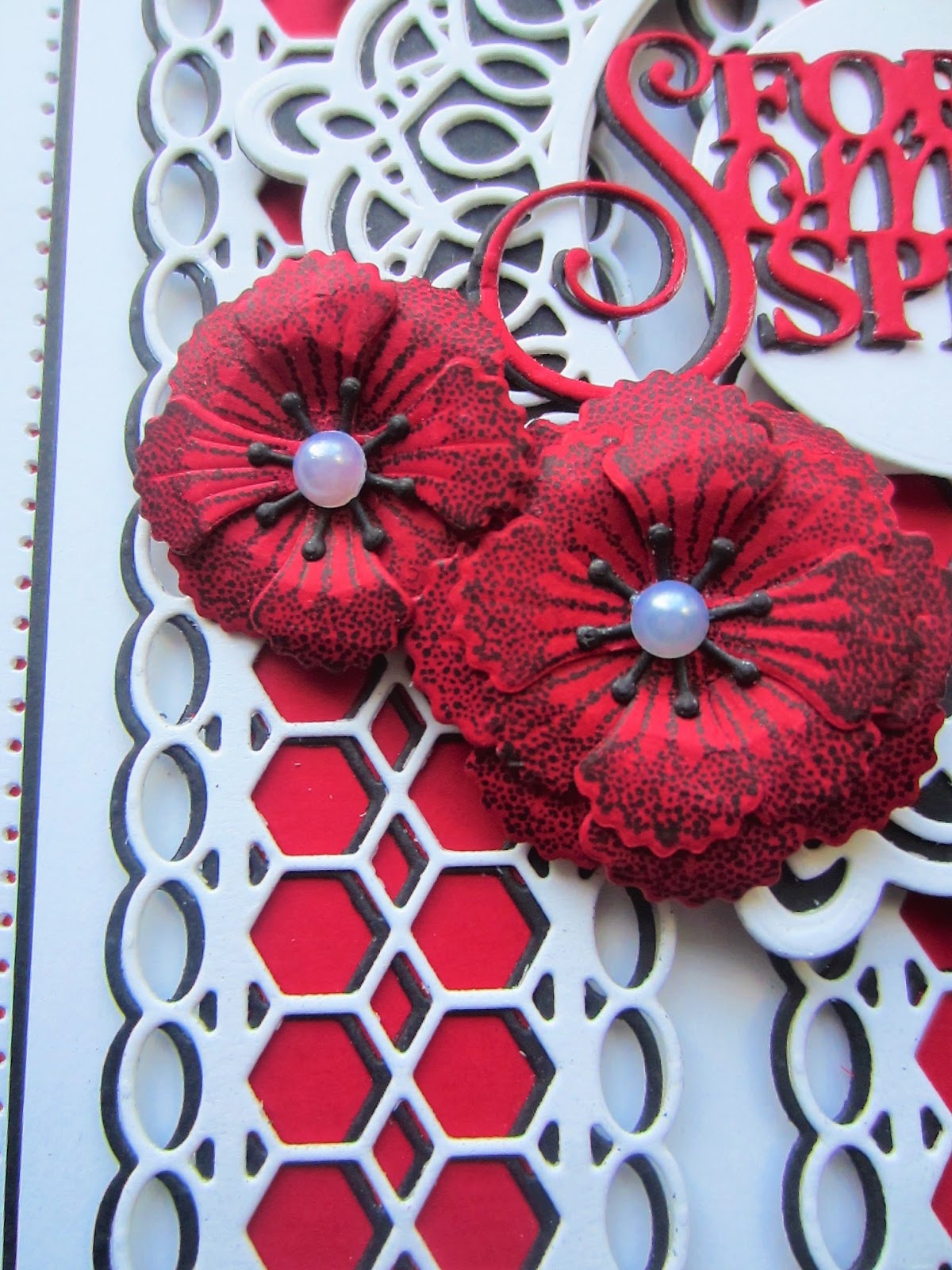 PartiCraft (Participate In Craft): Red Carnation Card