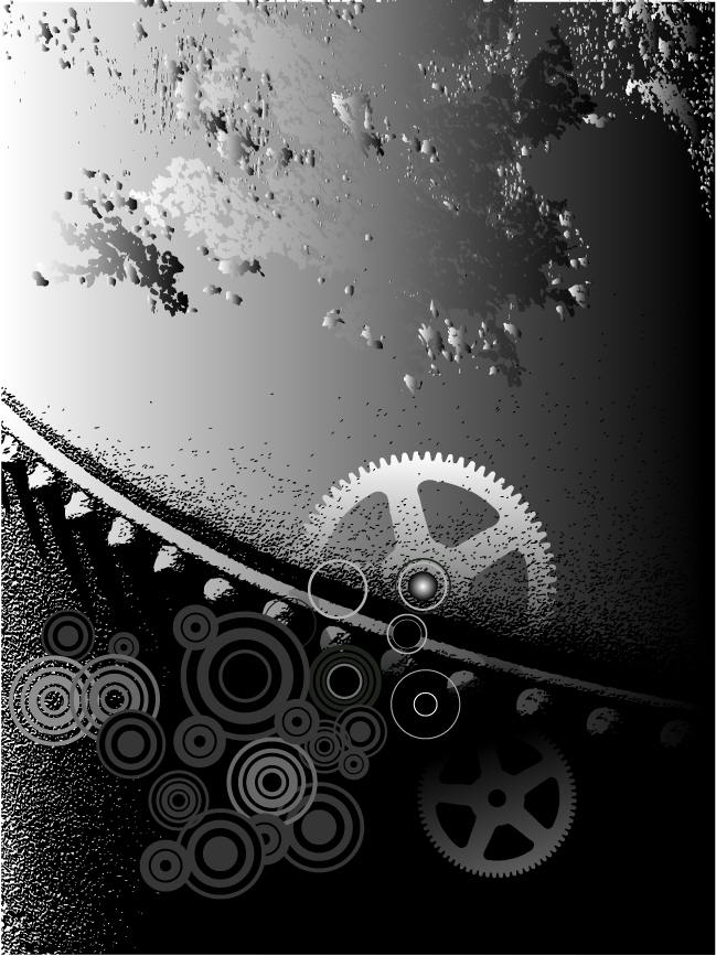 Corak-Corak Kerawang: Abstract