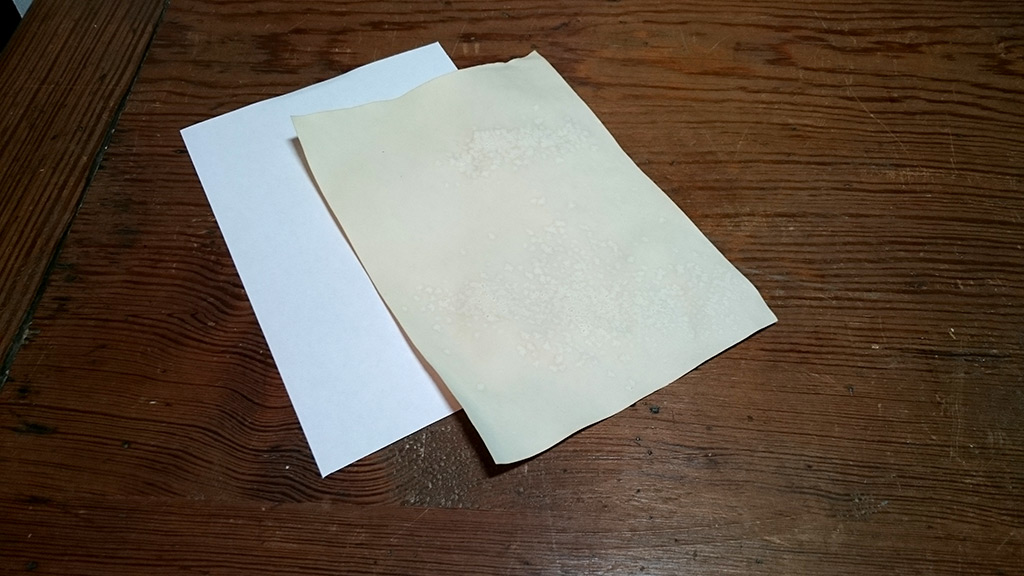 10 Digits: Techniques for Ageing Paper