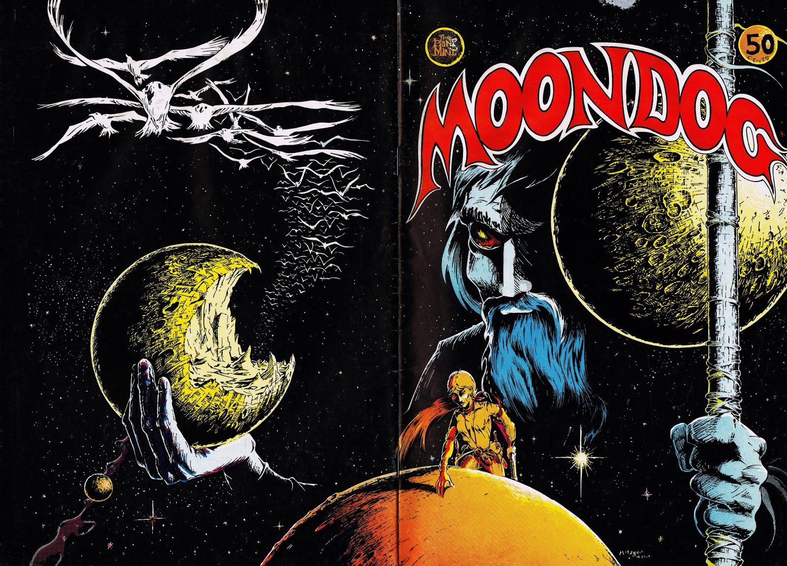 Cap'n's Comics: Moondog by George Metzger