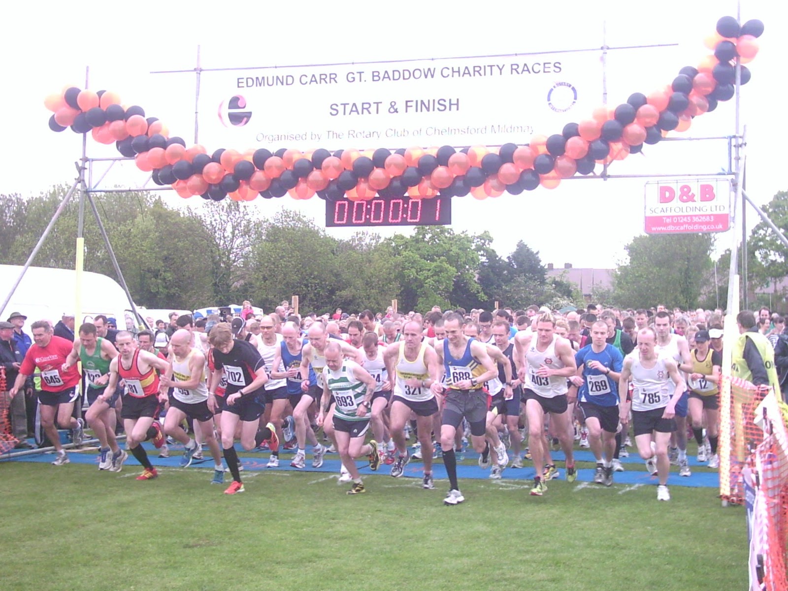 Great Baddow: Olympic Champion At Great Baddow Charity Races