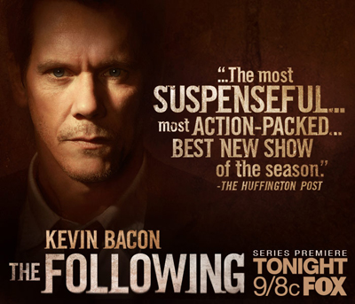 The House of Crime and Mystery: THE FOLLOWING (new TV series on FOX)