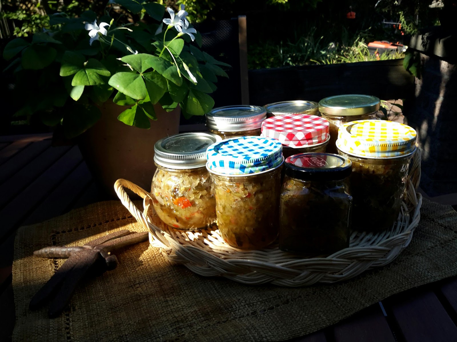 Faire des conserves!