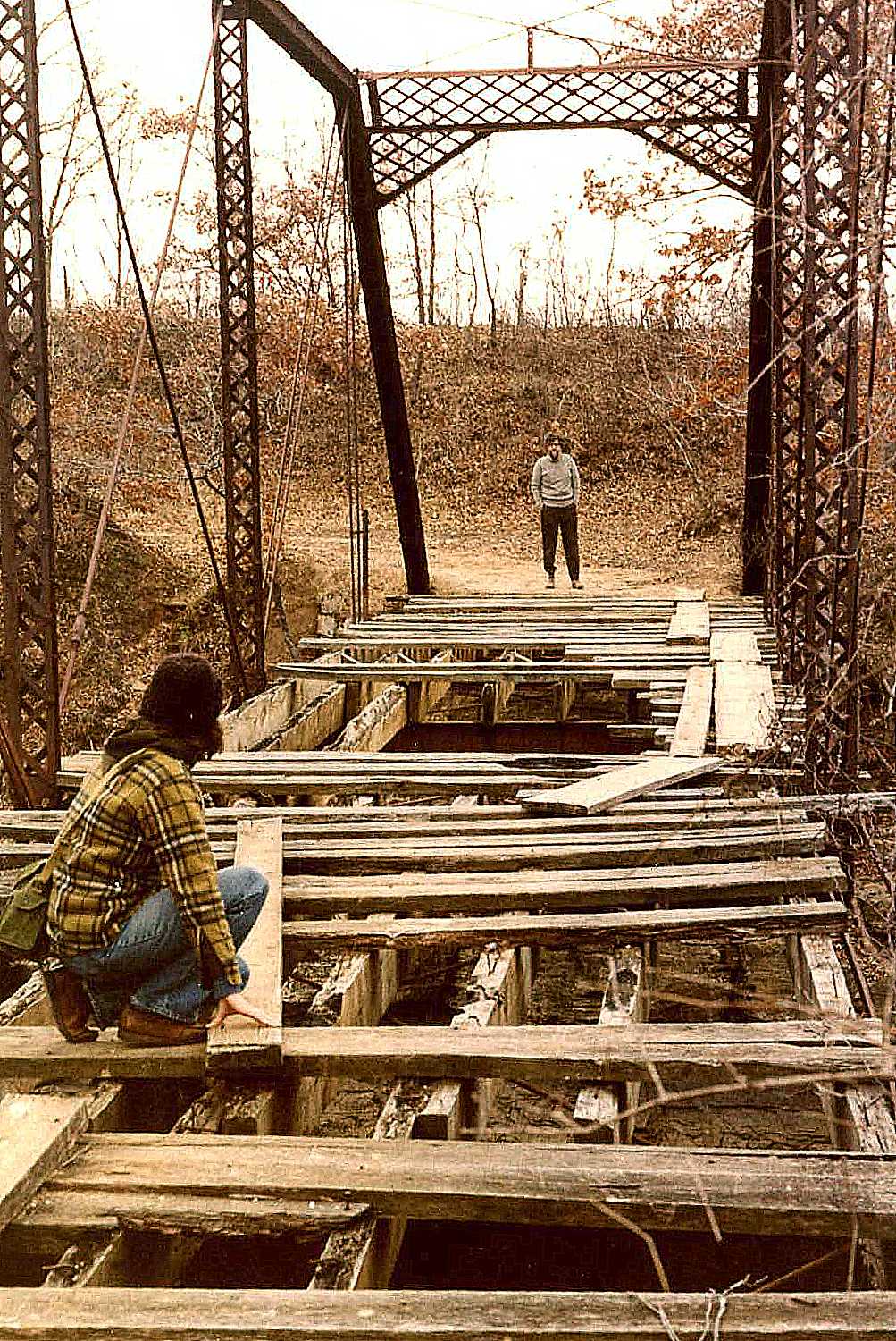 Broken Railroad Bridge