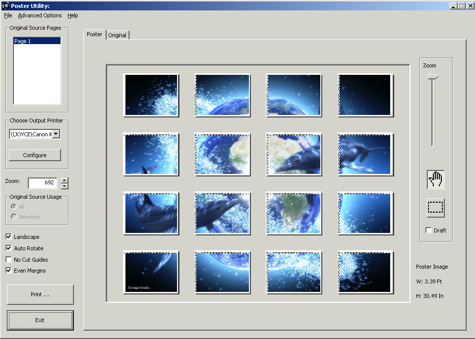 bytembora: Imprimir posters em impressoras comuns