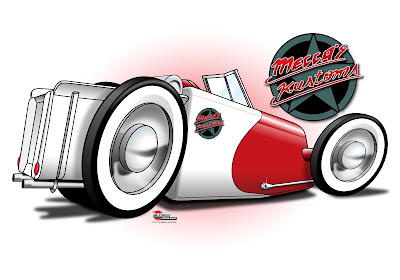 Mecca's Kustom Garage: Novo Logo by The Cartoon Speed Shop