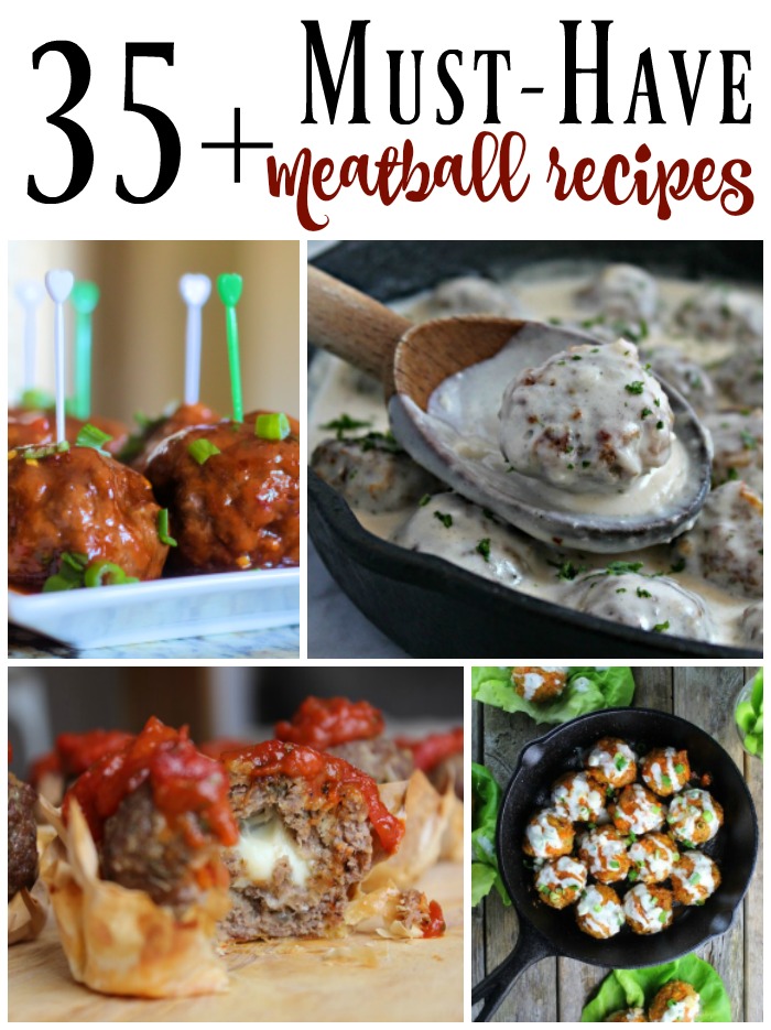35+ Must Have Meatball Recipes | Ally's Sweet & Savory Eats