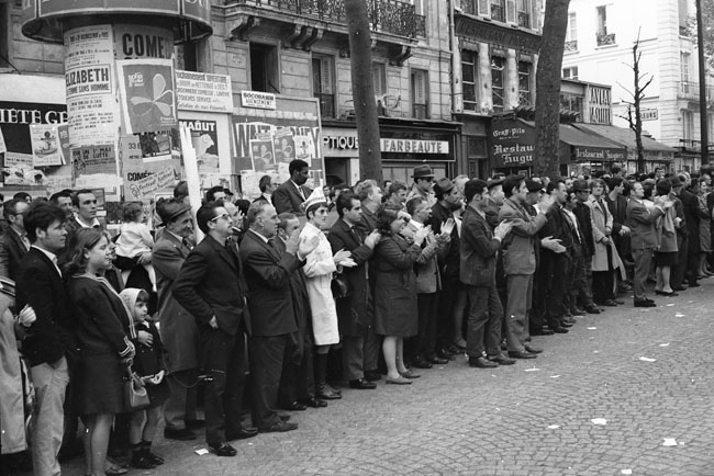 ON THE ROAD Archives: 1st of May 1968. Paris.