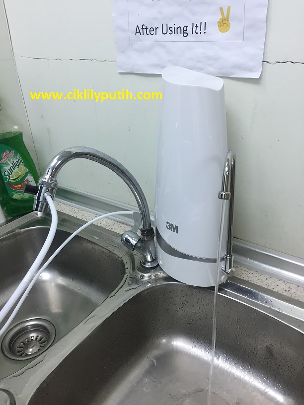 Penapis Air Di Kepala Paip