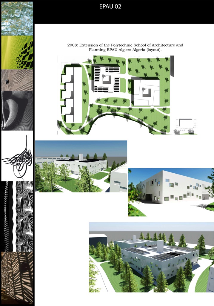 aménagement - extension - EPAU Alger